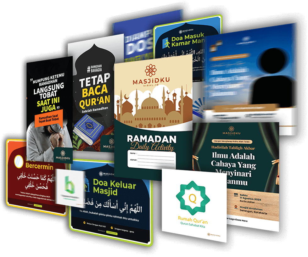 Masjidkuviral.id Download Sticker Masjid, Rontek Banner Dakwah ...